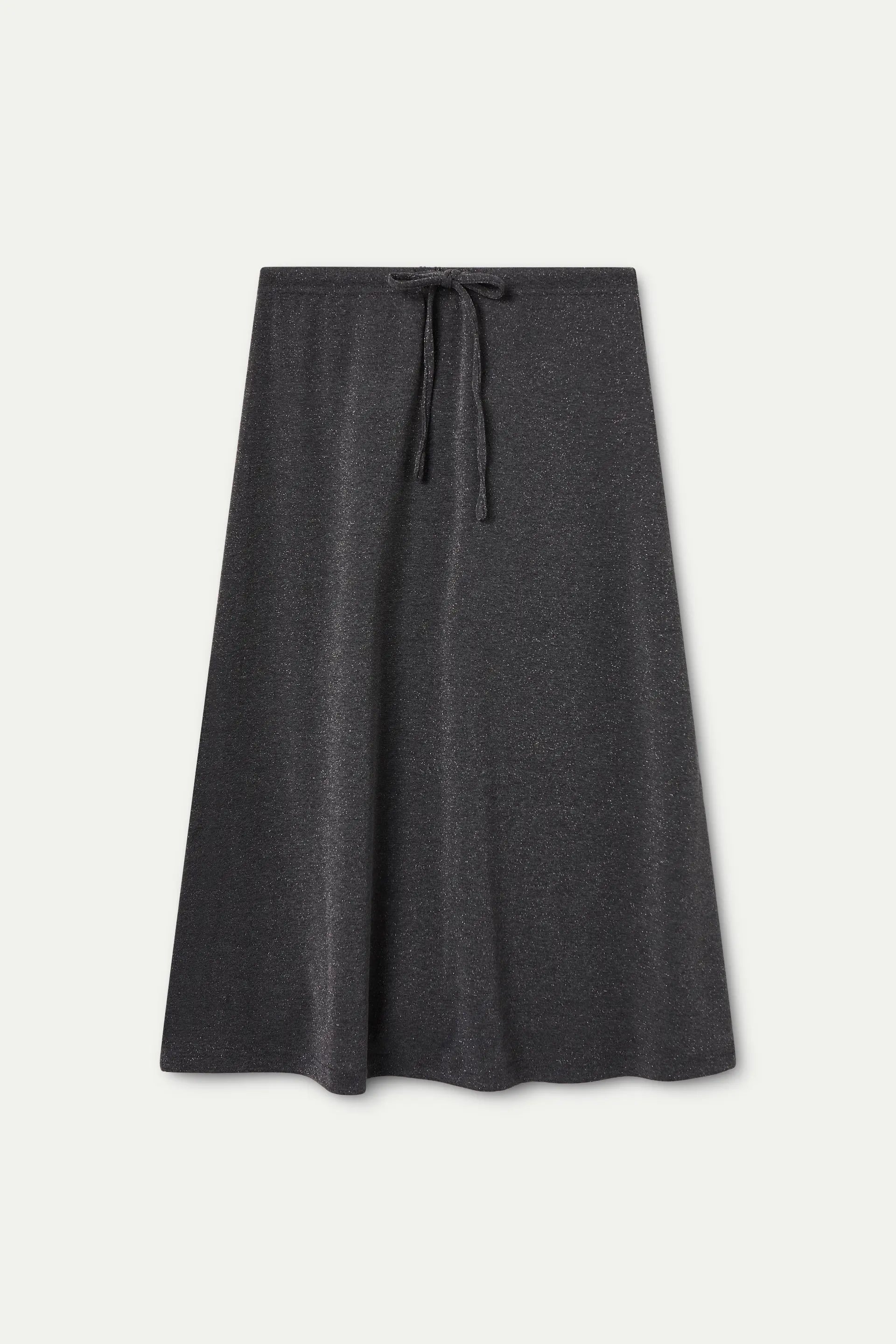 Falda midi con lazada negra – Compañía Fantástica